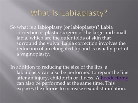 Ppt Labiaplasty In Dubai Powerpoint Presentation Free Download Id