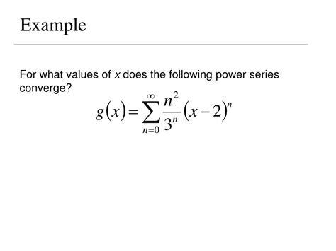 Ppt Error Approximation Alternating Power Series Powerpoint