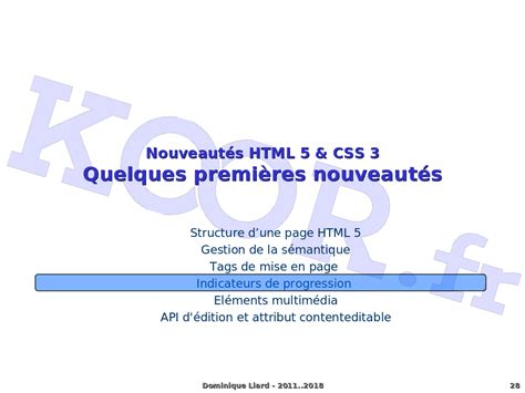 Nouveautés Html 5 And Css 3 Nouveautés Html 5 And Css 3quelques Premières