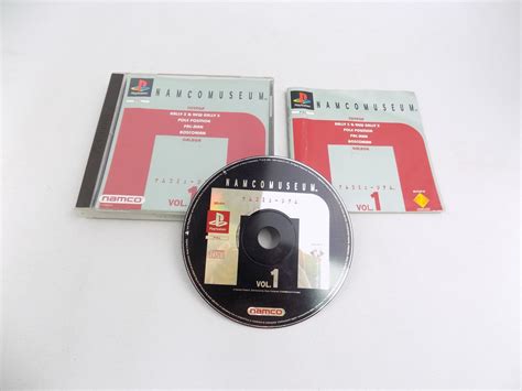 Mint Disc Playstation 1 Ps1 Namco Museum Volume 1 Inc Manual Starboard Games
