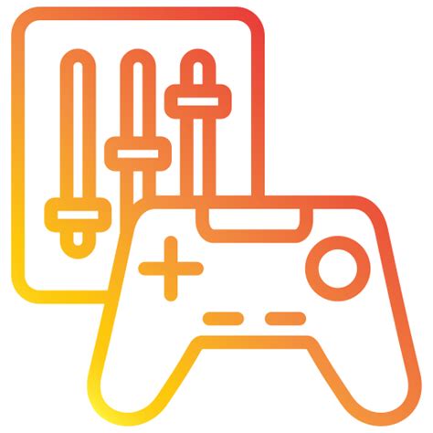 Controller Generic Gradient Outline Icon
