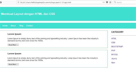 hafidzasqalany28 belajar mempercantik web dari html menggunakan css