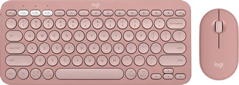 Logitech Pebble 2 Combo Wireless Keyboard And Mouse Quiet And