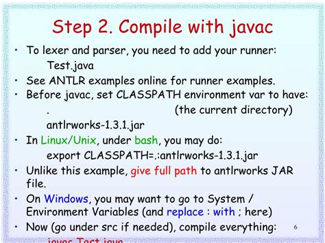 Ppt Compiler Design Antlr Antlrworks Lexer And Parser Generator Powerpoint Presentation