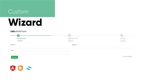 Cómo Crear Un Wizard Stepper Customizado Youtube