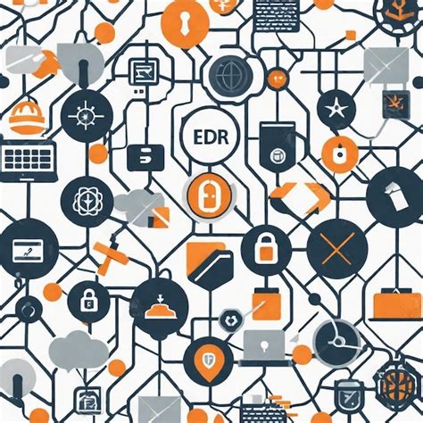 Premium AI Image Securing Networks With EDR Solutions