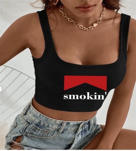 Super Sexy Side Boob Tight Tank Crop Top For Raves Festival Etsy