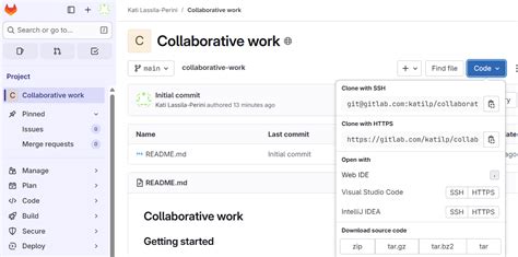 Collaborative Work In Gitlab All Images