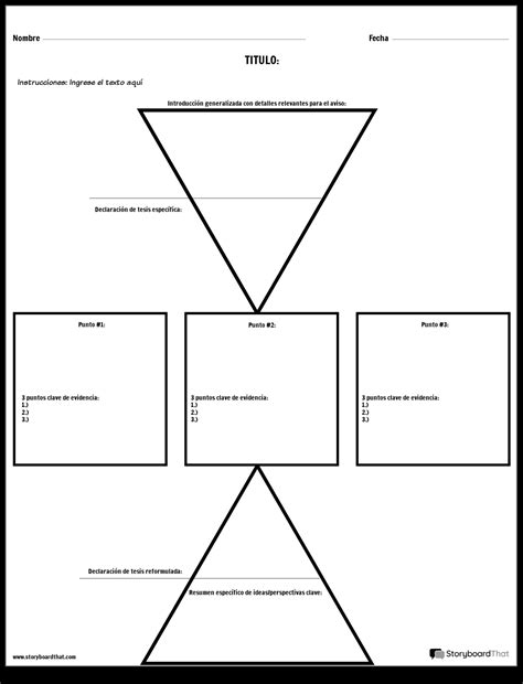 Desglose De Formas Storyboard Tarafından Es Examples