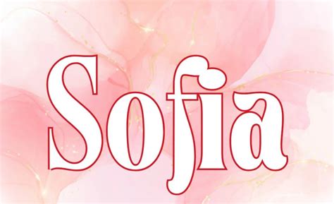 Sofia Význam Mena Pôvod Osobnosť A Meniny Vyznammiensk