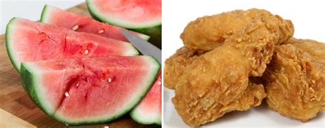 급식에 수박 치킨 나왔는데흑인 인종차별적 메뉴라니 왜 파이낸셜뉴스