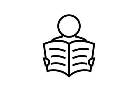 Learning Line Icon Graphic By Thenounfaisal · Creative Fabrica