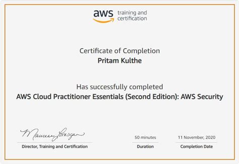 Pritam Kulthe On Linkedin Awstraining Awscloud Aws Cloudcomputing Cloudsecurity Cloud