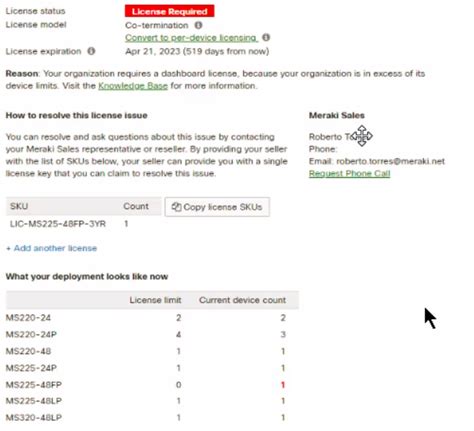 Licensing Error The Meraki Community