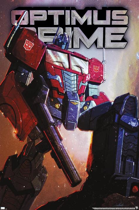 Hasbro Transformers Optimus Prime Wall Poster Amazonca Home