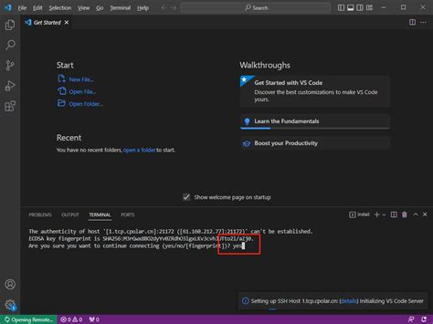 vscode远程开发使用SSH远程连接服务器 内网穿透 哔哩哔哩