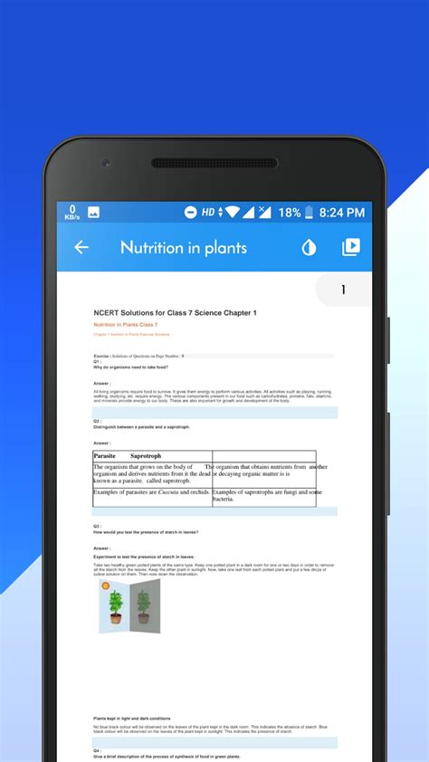 Android 용 Class 7 Science Ncert Solution 다운로드
