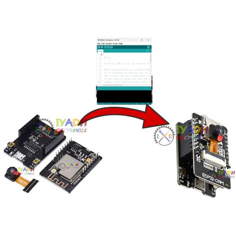 Jual Kit ESP32 CAM ESP32 CAM Adapter Camera Module Program Sudah Diprogran Dan Diberi