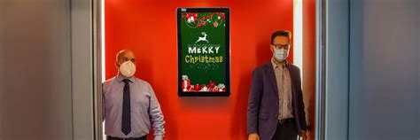 15 6 Inch Full Screen Elevator Display Lcd Digital Signage Stretched