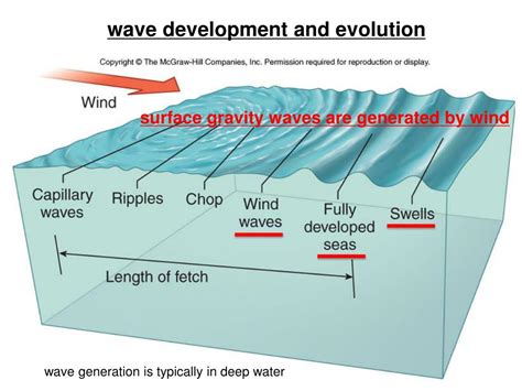 Ppt Ocean Waves What Is A Wave Wave Characteristics Ocean Surface