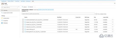 备份sql Server数据库到azure Storage 行业资讯 亿速云 备份sql Server数据库到azure Storage 行业资讯 亿速云