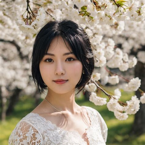 Cherry Tree Portrait Stable Diffusion Online