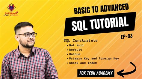3 Sql Constraints Constraints In Sql What Is Unique Constraints