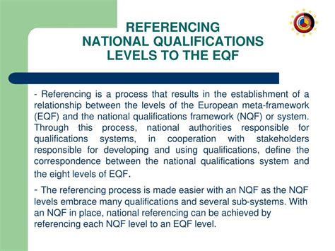 Ppt On The Way To An European Qualification Framework Eqf Powerpoint Presentation Id 6623708