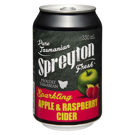 Sparkling Apple And Raspberry Cider Spreyton Cider Co