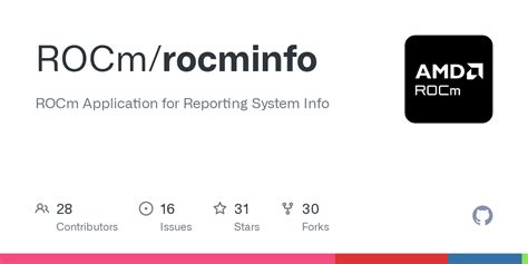 Github Rocmrocminfo Rocm Application For Reporting System Info