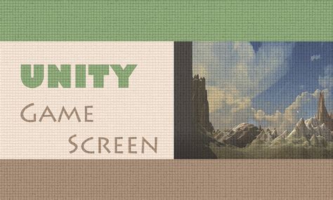 Unity Game Screen On Behance