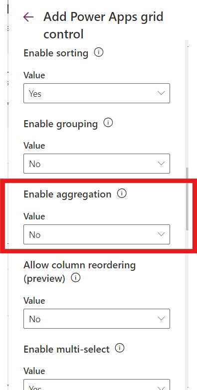 Power Apps Grid Control Part 2 Enabling Aggregation In Dynamics 365 Power Spark