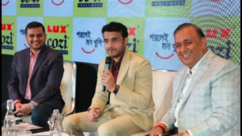 Lux Cozi Signs Sourav Ganguly As Brand Ambassador