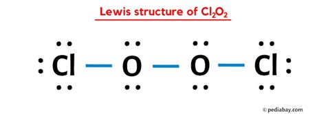 Cl2o2 Lewis Structure In 6 Steps With Images
