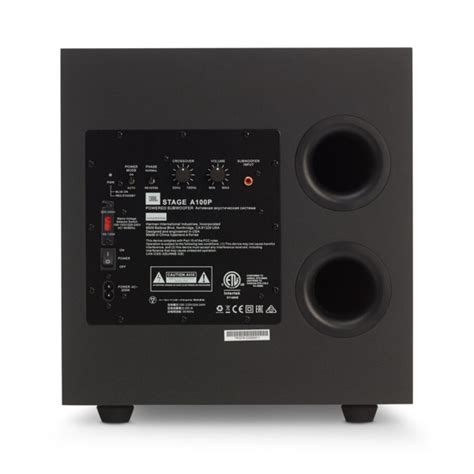 JBL Stage A100P - активный сабвуфер | Купить в магазине Аудиомания