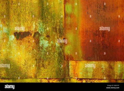 Metal Surface With Rust Stock Photo Alamy