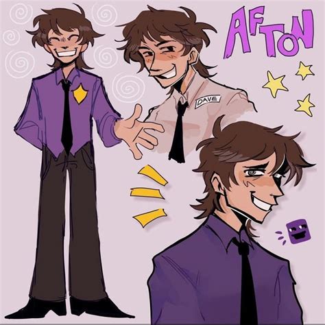 William Afton Disegni Di Anime Arte Delle Anime Design Del Personaggio
