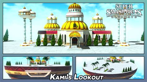 Kamis Lookout Dragon Ball Mod For Super Smash Bros Ultimate Ssbu Mods