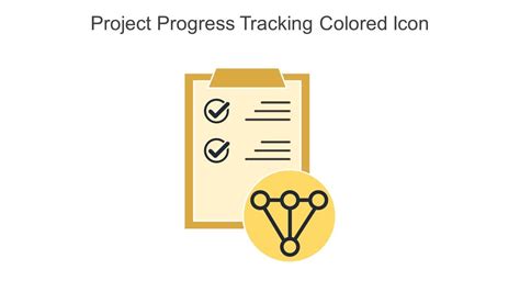 Project Progress Tracking Colored Icon In Powerpoint Pptx Png And Editable Eps Format Ppt