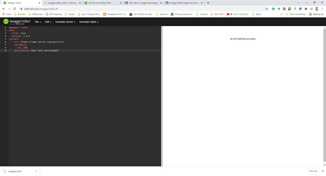 Crash While Using Variable In Server Url · Issue 2824 · Swagger Api