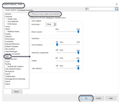 Merubah Pengaturan Arah Zoom Solidworks Pada Scroll Mouse Anda Reseller Solidworks Indonesia Merubah Pengaturan Arah Zoom Solidworks Pada Scroll Mouse Anda Reseller Solidworks Indonesia