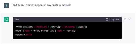 use chatgpt to query your neo4j database projects and collaboration neo4j online community