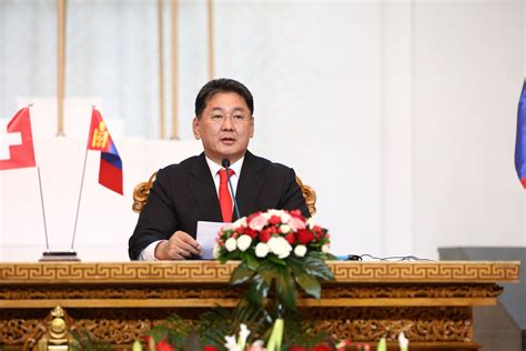 Монгол Улс Швейцарын Холбооны Улсын Ерөнхийлөгч нар мэдээлэл хийлээ E Mn