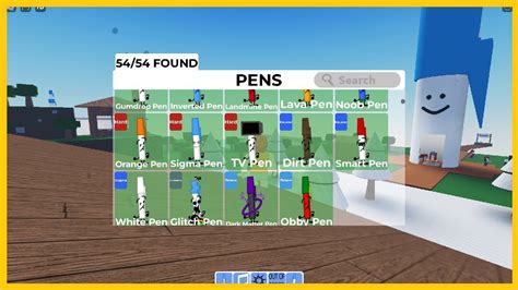 Find The Pens 54 Walkthrough All Pens Locations Roblox Youtube
