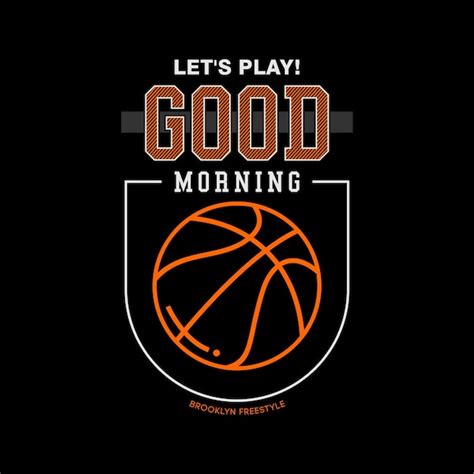 타이포그래피 벡터 농구 티셔츠 디자인 일러스트 레이 션 Premium 벡터 프리미엄 벡터