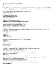 MCDB 111 Su 2016 Section Quiz 5B Key Pdf MCDB 111 Su 2016 Section Quiz 5B Key 9 1 16 Mark The