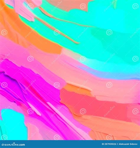 Abstract Colorful Illustration Colorful Abstract Background With Repeating Curves Of Parallel