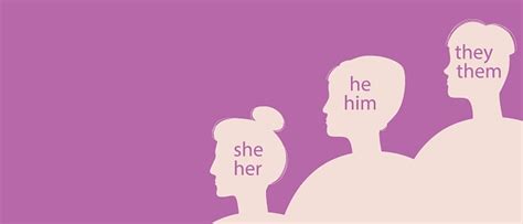 비 바이너리 사람들의 커뮤니티 복사 공간 템플릿 텍스트에 대한 장소와 다른 성별의 개념으로 실루엣 벡터 스톡 일러스트 그 그녀 그들은 성별 대명사로 Agender에 대한