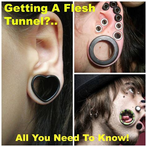 Getting A Flesh Tunnel All You Need To Know