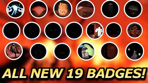 Doors The Hotel Update How To Get All New 19 Badges Roblox Youtube